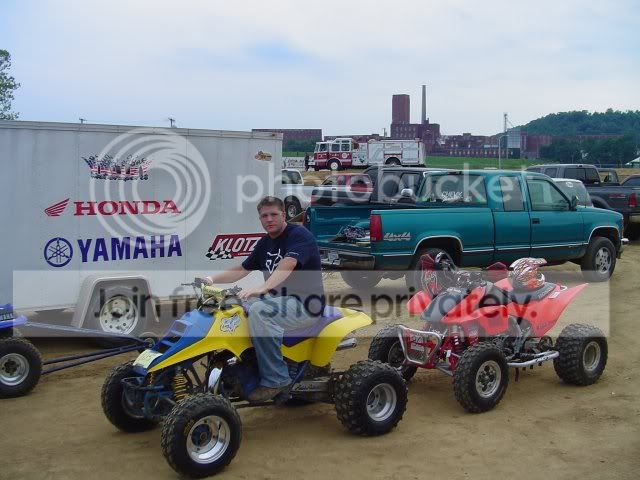 drag race quads | Honda TRX 450R